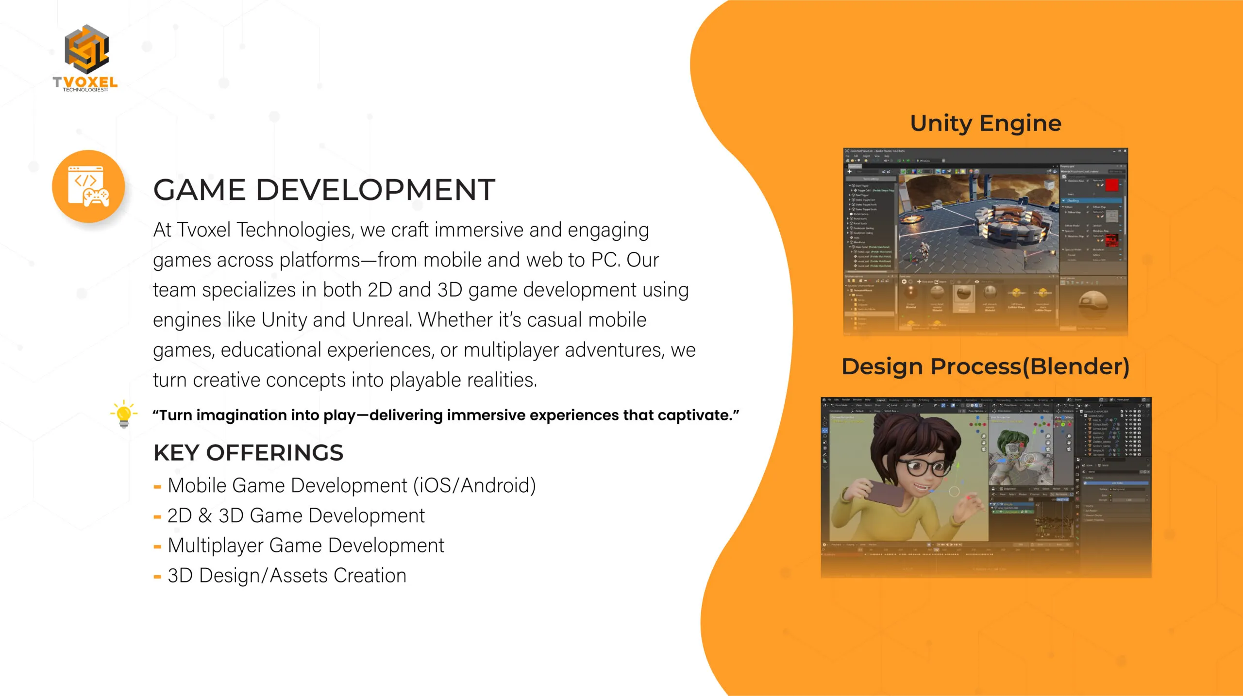 Tvoxel Company Profile | Custom Software & Game Design Experts